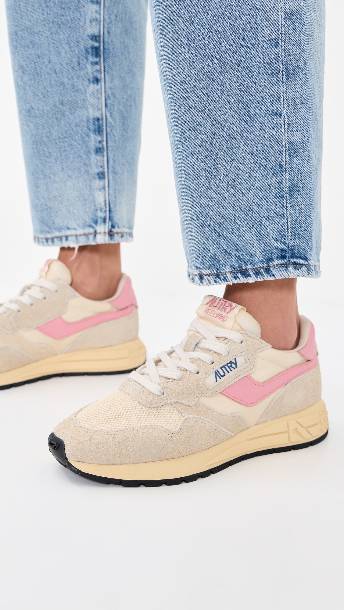 AUTRY Autry Reelwind Low Suede Sneakers
